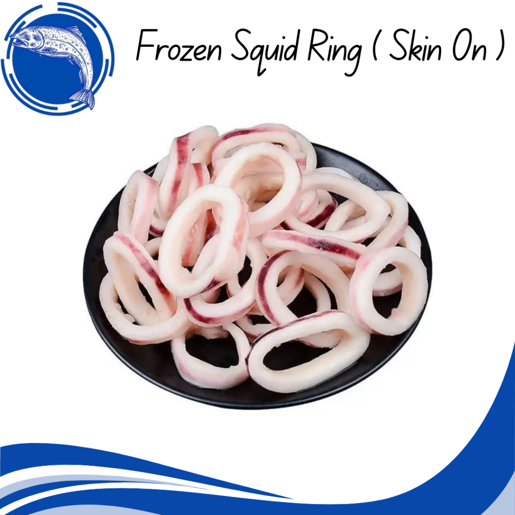 Frozen Squid Ring (Skin On) - Mos Fresh Trading Sdn Bhd