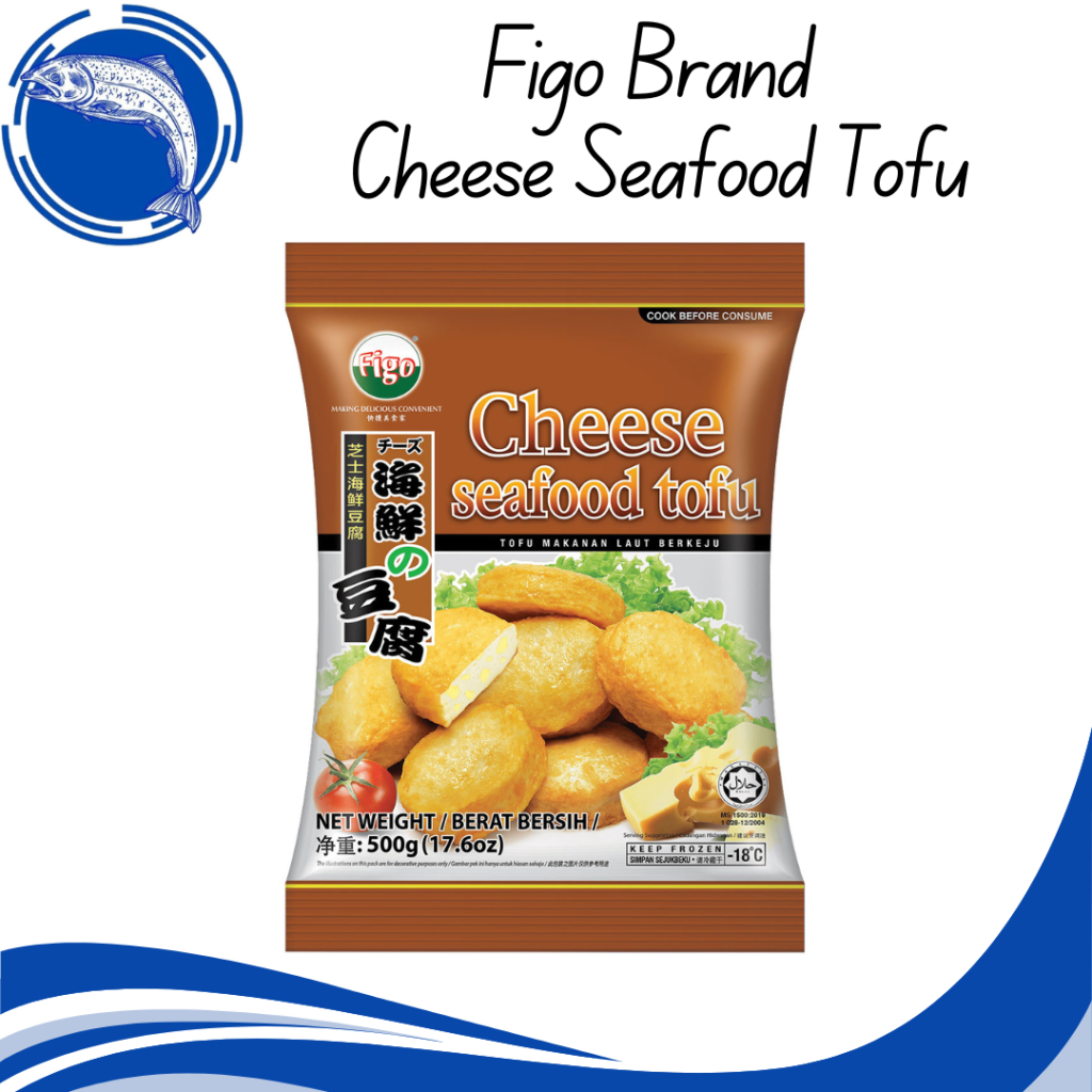FIGO Cheese Seafood Tofu [ 500GM ] - Mos Fresh Trading Sdn Bhd